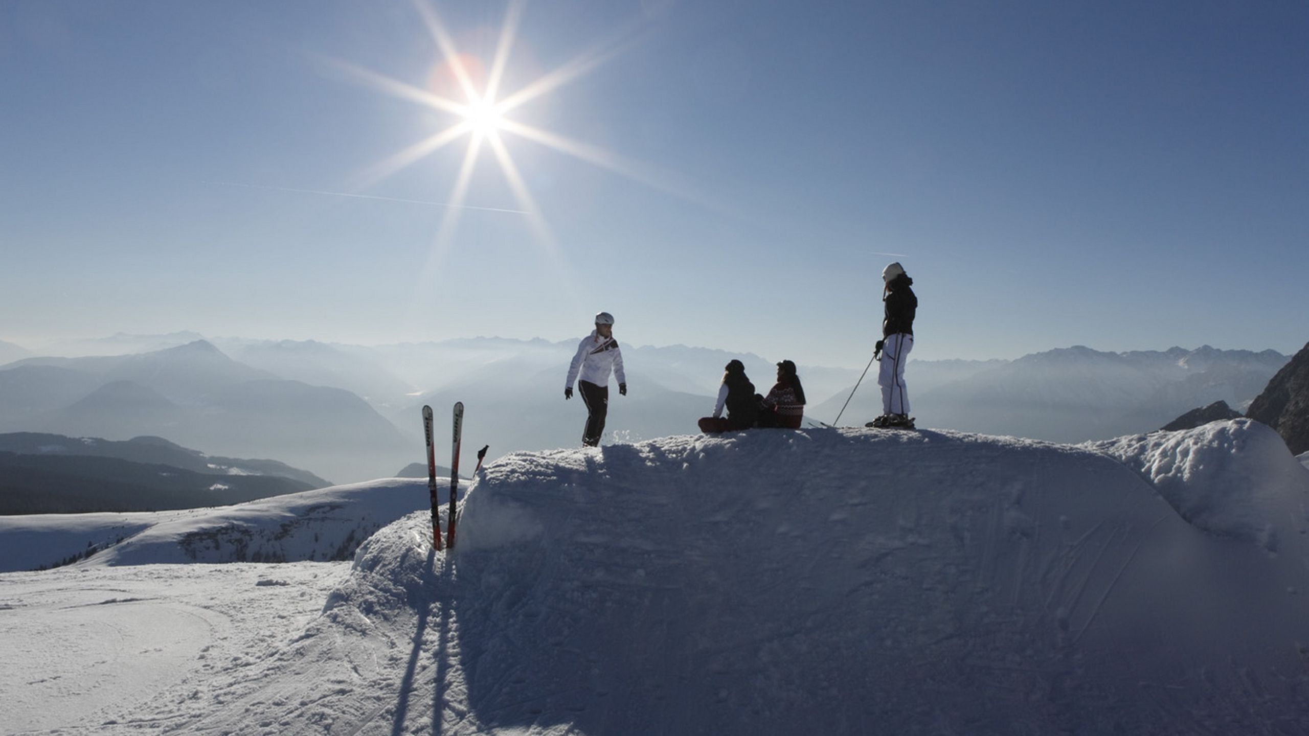 Skiing holiday bliss: Merano/Meran 2000, San Vigilio/Vigiljoch, Plan ...